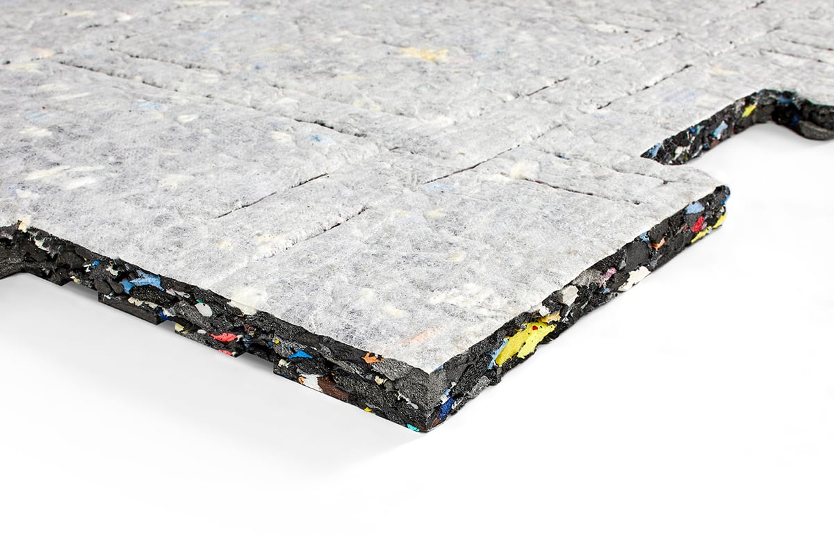 New shock pad with reduced footprint